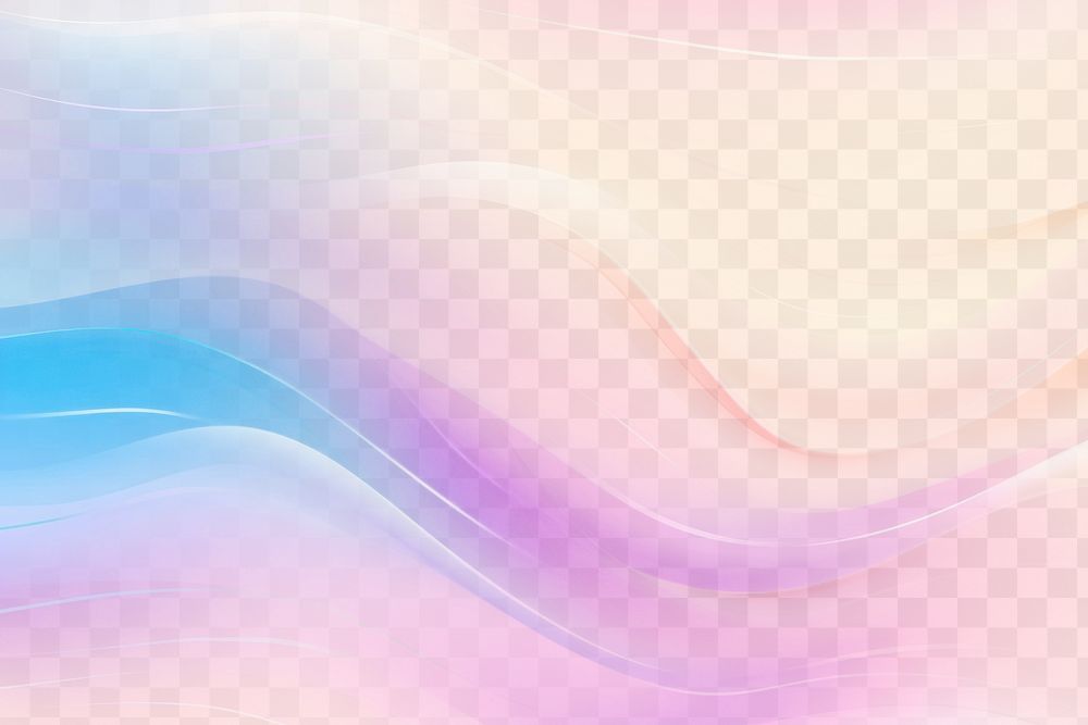 Colorful gradient wave png overlay | Free PNG - rawpixel
