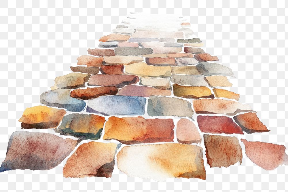 PNG Simple brick path art | Free PNG - rawpixel