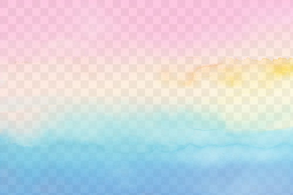 Vibrant watercolor gradient png paint | Free PNG - rawpixel