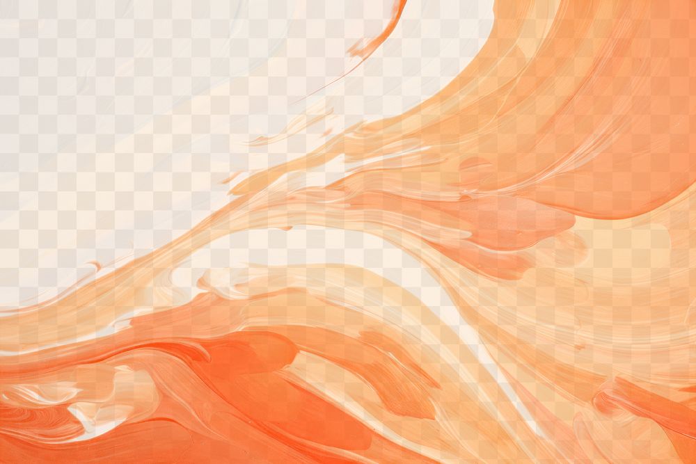 Vibrant abstract orange png overlay | Free PNG - rawpixel