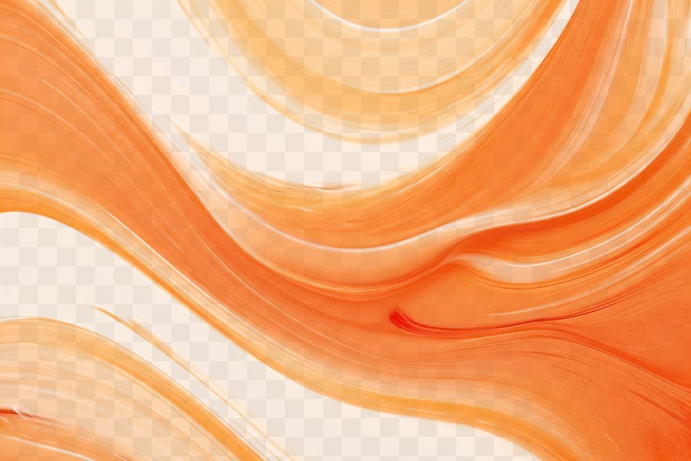 Vibrant abstract orange png overlay | Free PNG - rawpixel