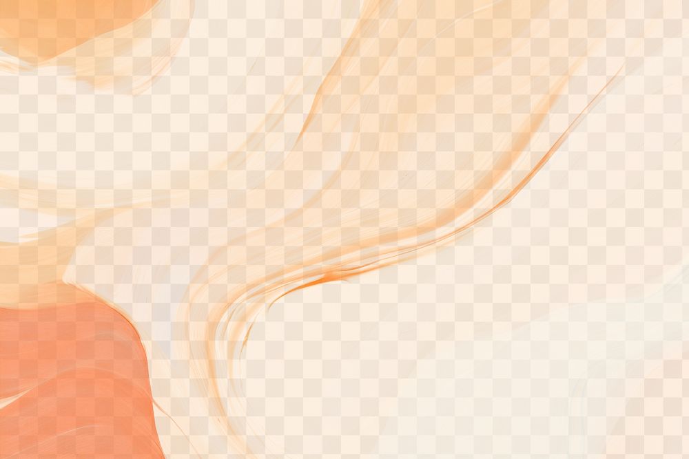 Vibrant abstract orange fluid png | Free PNG - rawpixel