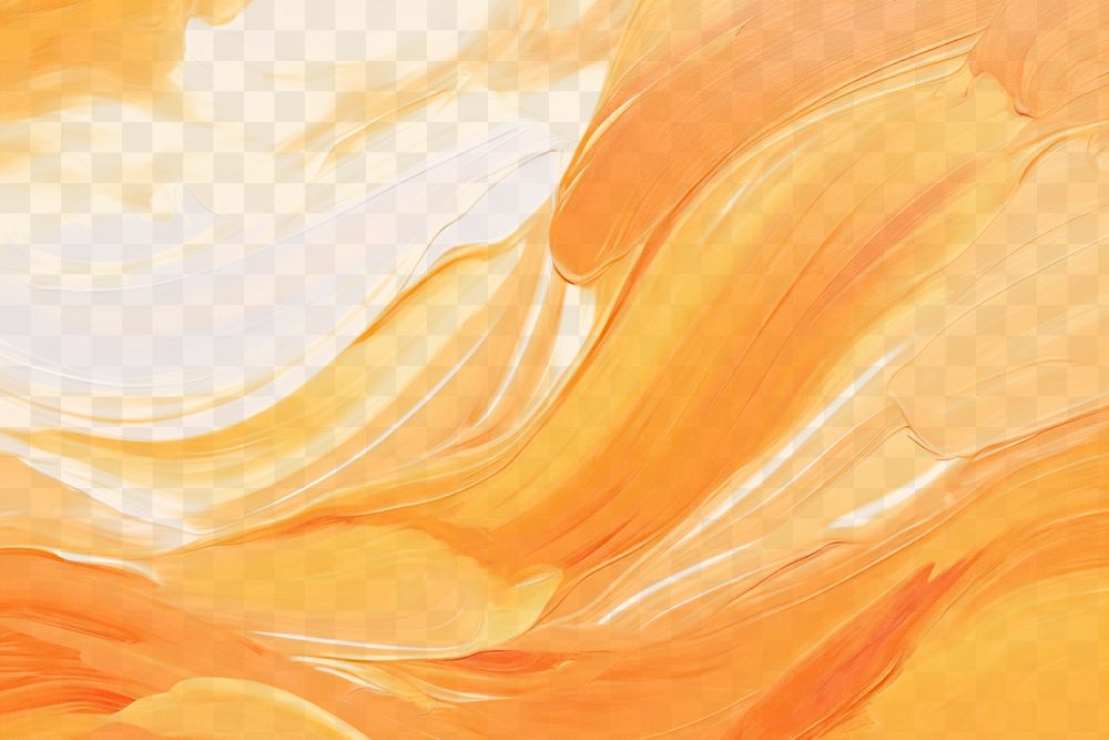 Vibrant abstract orange fluidity png | Free PNG - rawpixel