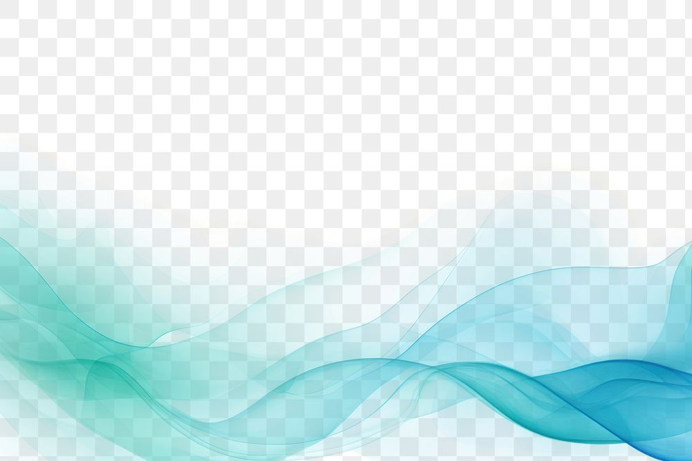 Abstract blue wave gradient png | Free PNG - rawpixel