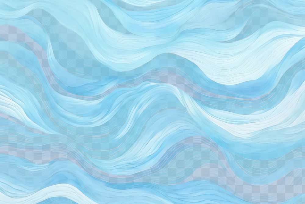Abstract blue wavy pattern png | Free PNG - rawpixel