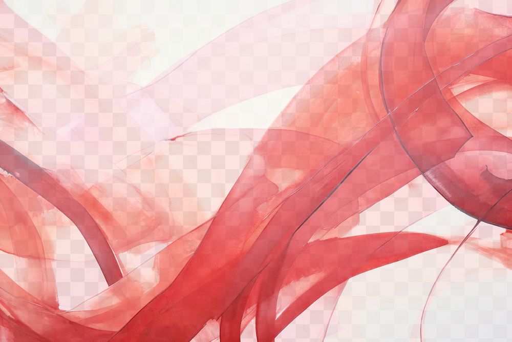 Vibrant abstract red waves png | Free PNG - rawpixel