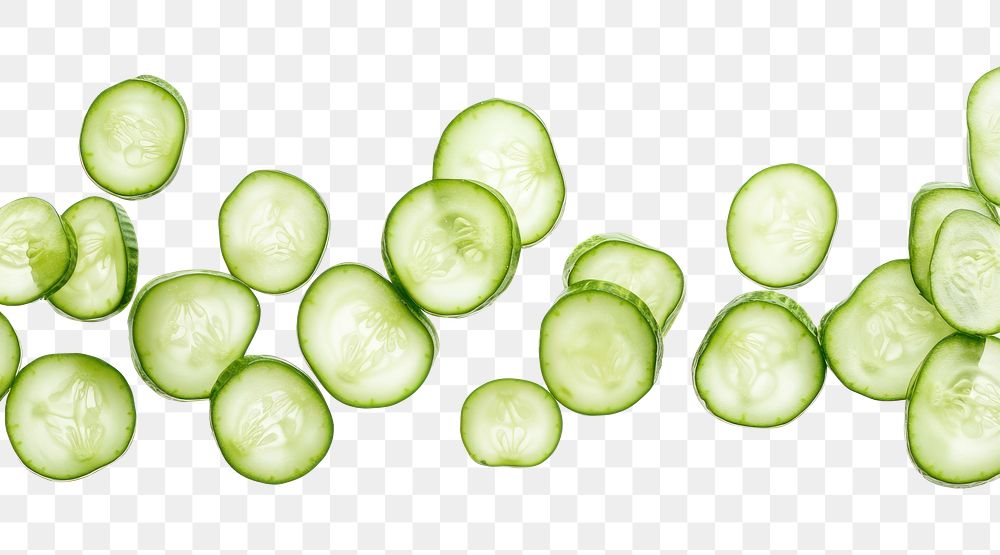 PNG Cucumber slices border frame | Free PNG - rawpixel
