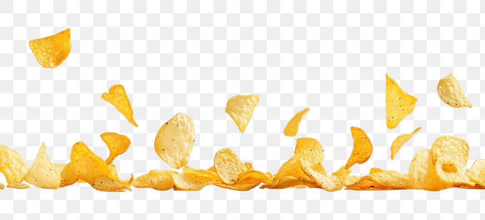PNG Falling potato chips border | Free PNG - rawpixel
