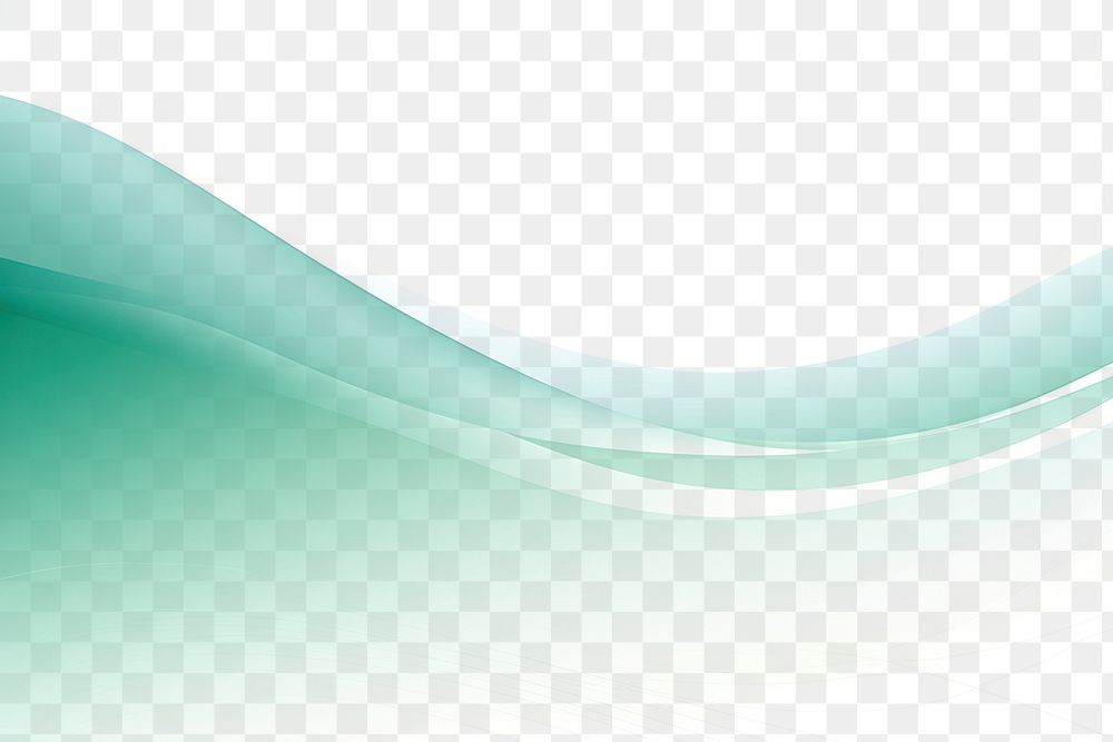 Abstract gradient wave border png | Free PNG - rawpixel