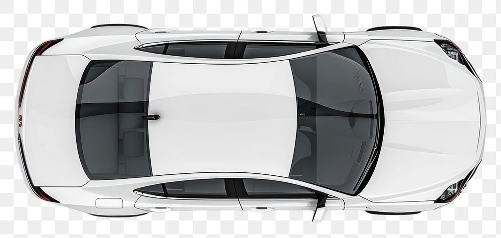 PNG Sleek white car top | Free PNG - rawpixel