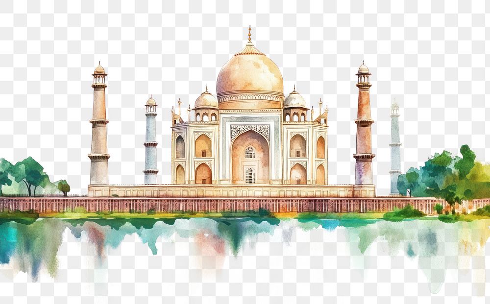 PNG Taj Mahal landmark architecture | Free PNG - rawpixel