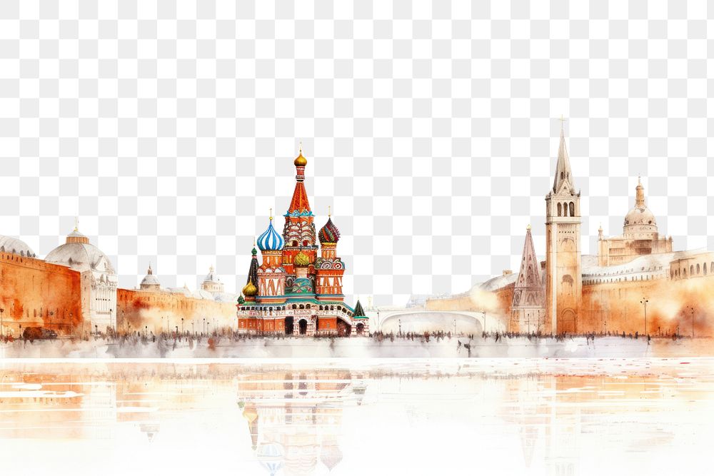 PNG Squares Moscow landmarks architecture | Free PNG - rawpixel