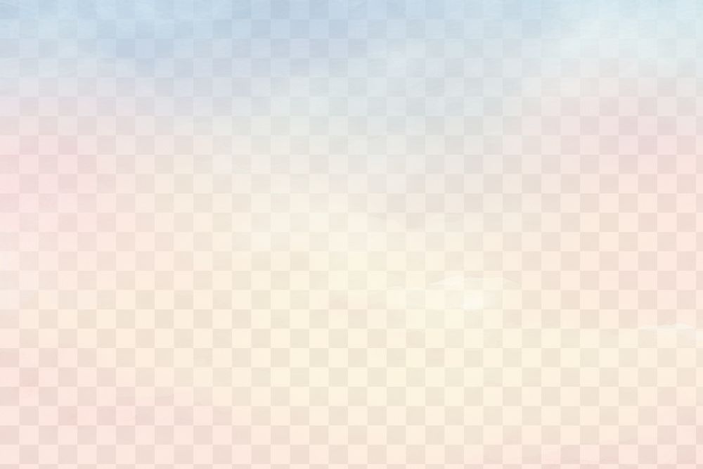 Serene watercolor sky gradient png | Free PNG - rawpixel