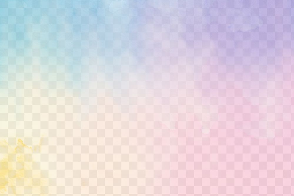 Vibrant watercolor gradient png paint | Free PNG - rawpixel