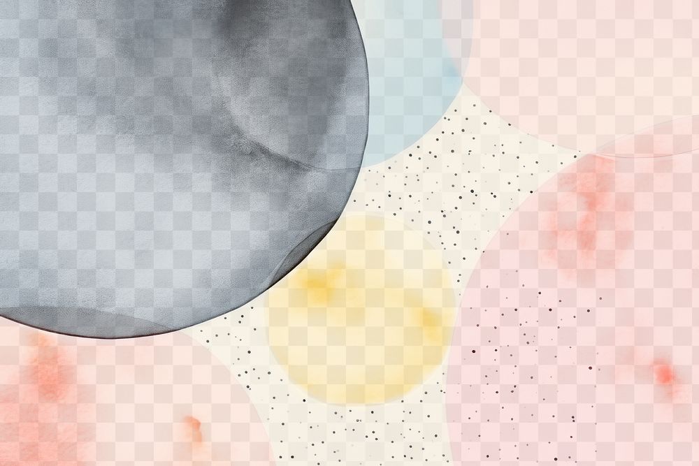 Abstract watercolor circles png paint | Free PNG - rawpixel