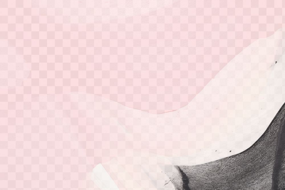 Abstract pink and black waves | Free PNG - rawpixel