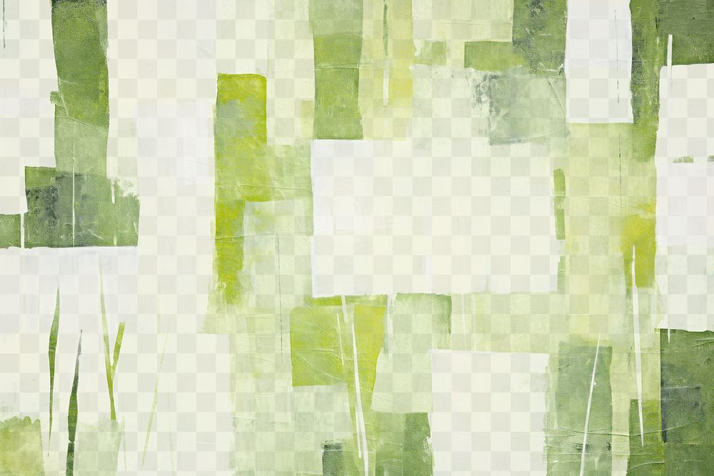 Abstract green geometric png paint | Free PNG - rawpixel