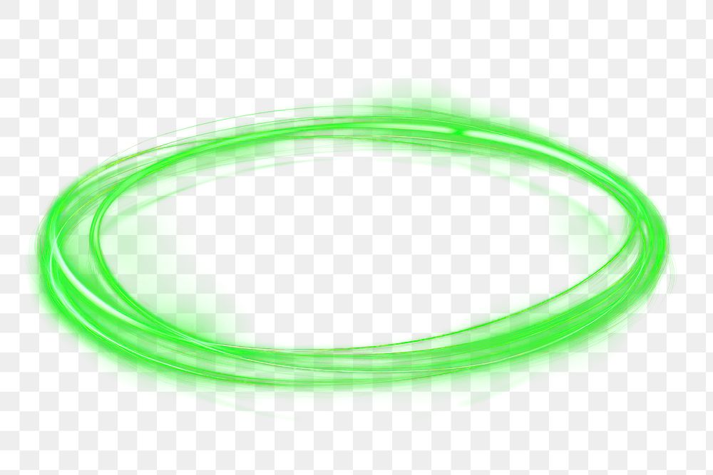 PNG Glowing green light ring | Free PNG - rawpixel