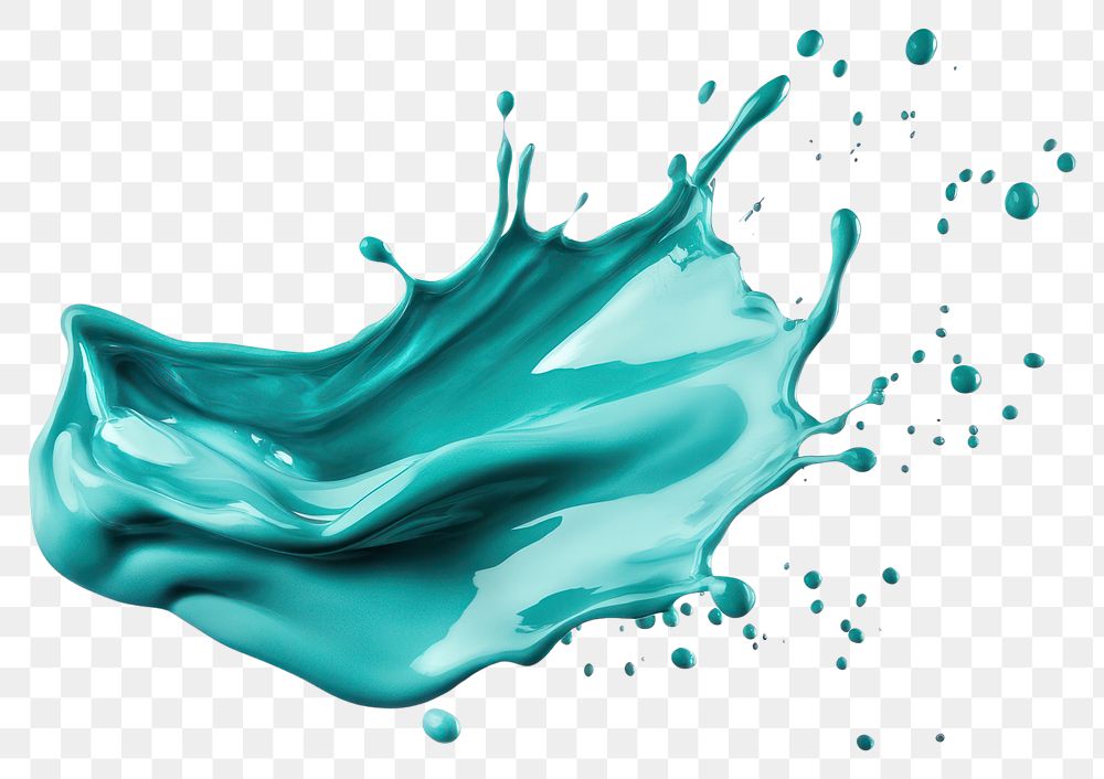 Turquoise splash background isolated droplets. | Free PNG - rawpixel