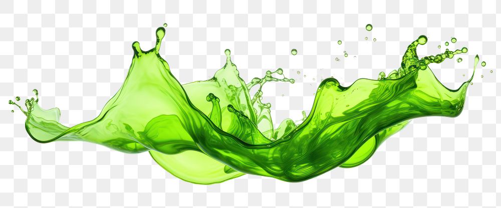 Green liquid splash art abstract | Free PNG - rawpixel