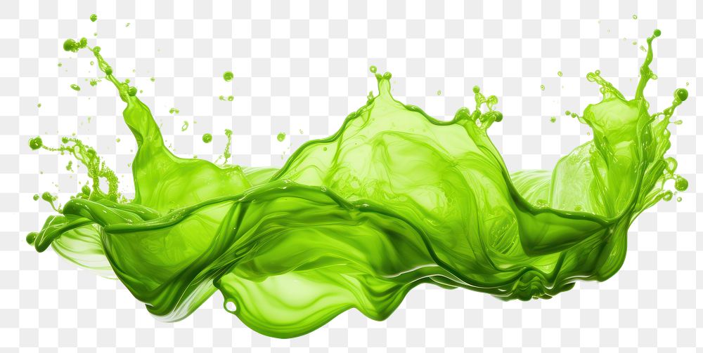 Grenn liquid splash green abstract | Free PNG - rawpixel