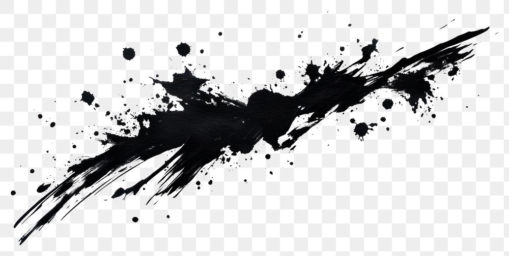 Ink splatter splash art minimalist | Free PNG - rawpixel