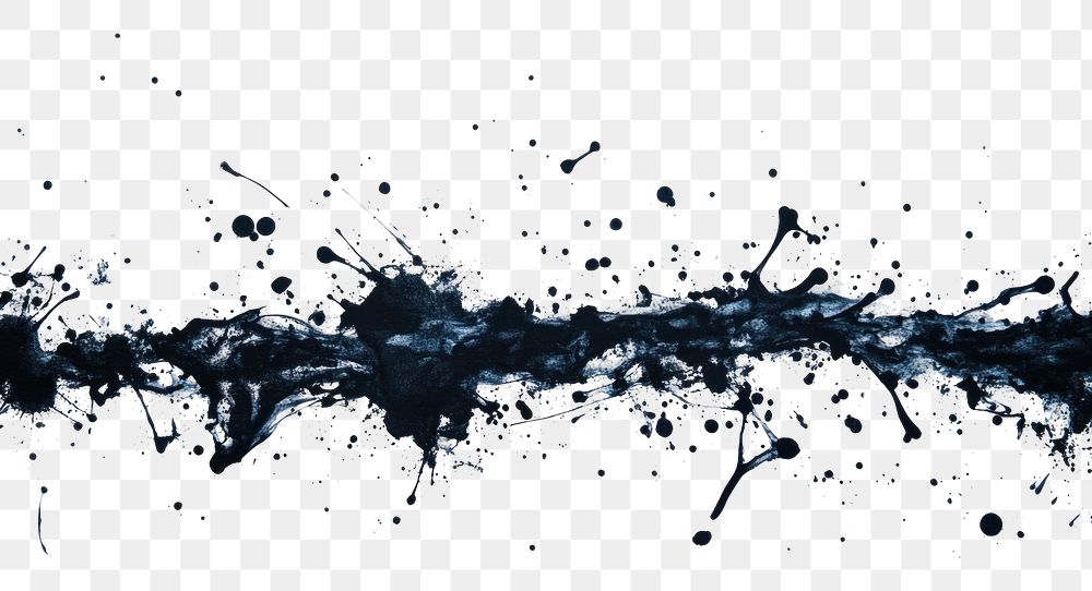 Ink splatter splash art contemporary | Free PNG - rawpixel