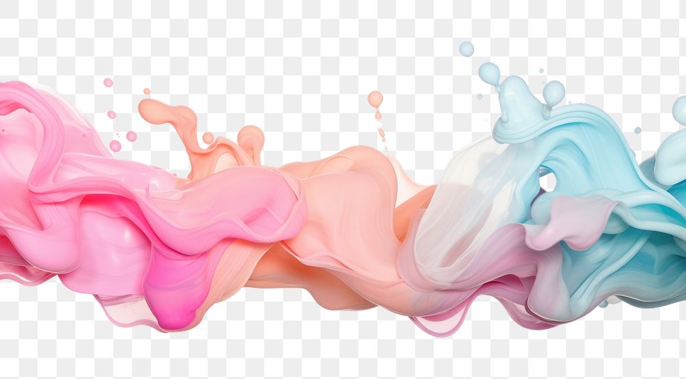Pastel liquid splash background abstract | Free PNG - rawpixel