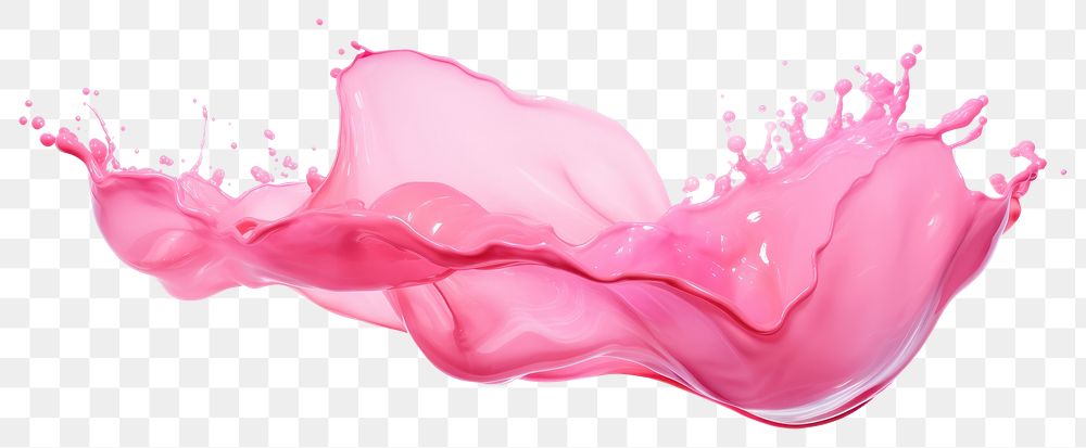 Pastel pink liquid splash background | Free PNG - rawpixel