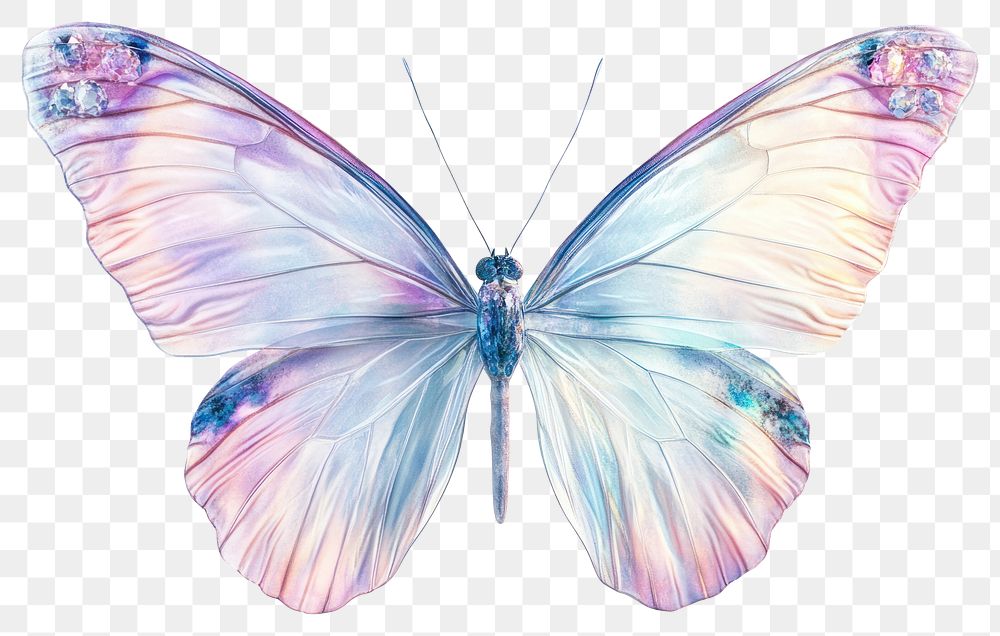 PNG Soft pastel color butterfly | Free PNG - rawpixel