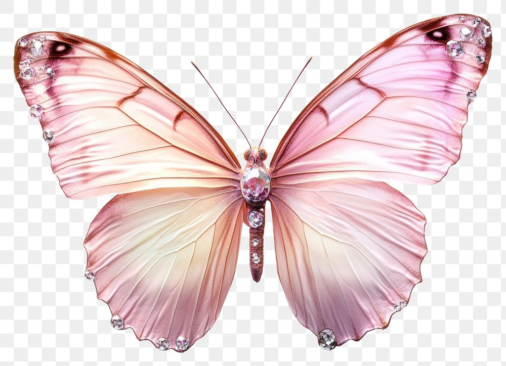 PNG Soft pink butterfly insect | Free PNG - rawpixel