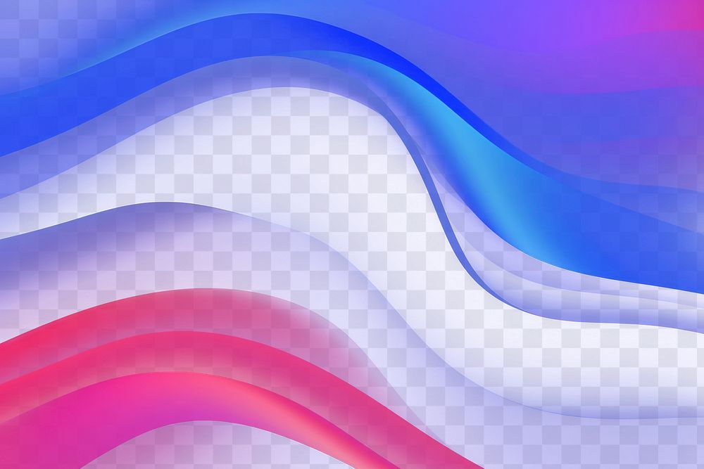 Colorful abstract wave gradient png | Free PNG - rawpixel