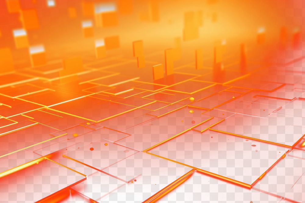 PNG Orange technology backgrounds abstract | Free PNG - rawpixel