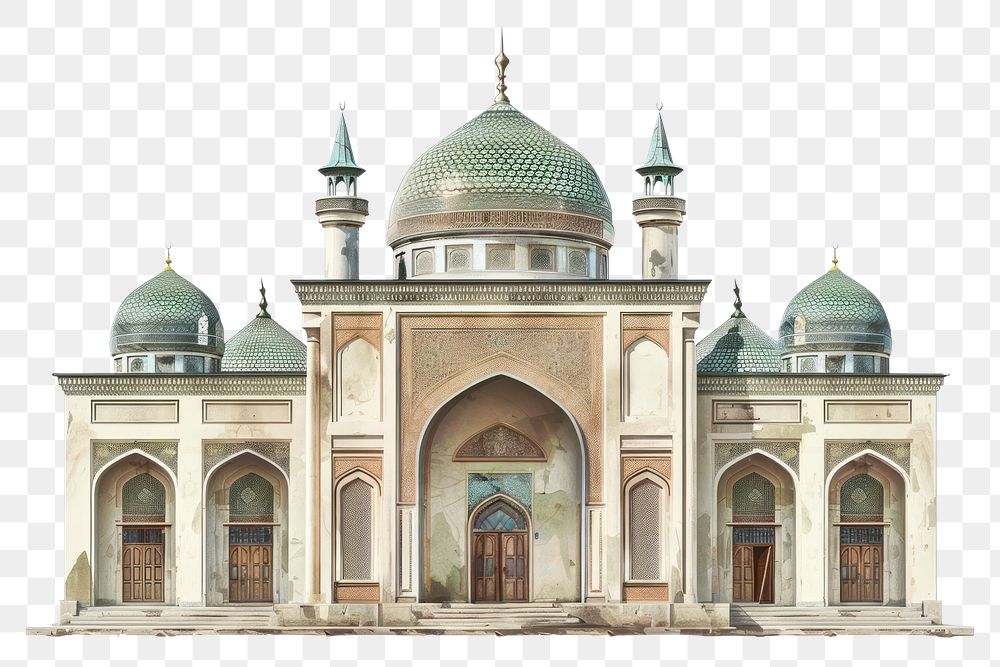 PNG Mosque mosque architecture illustration. | Free PNG Illustration ...