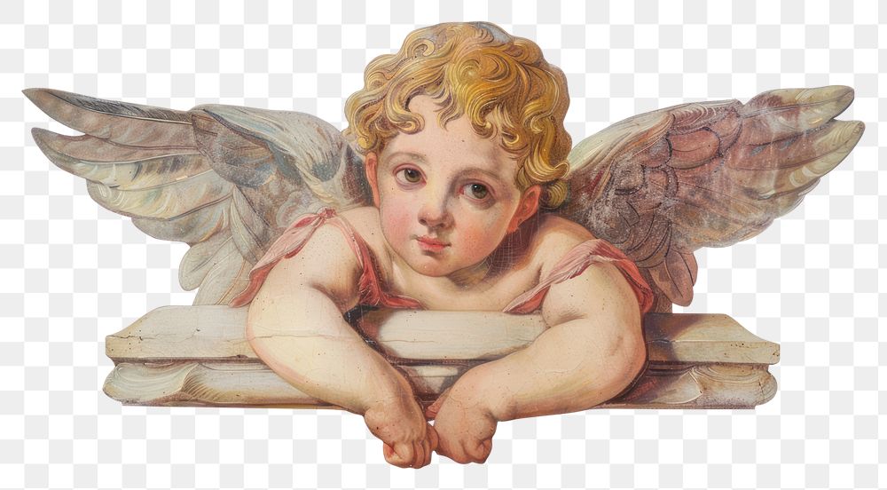 PNG Cherub art illustration vintage | Premium PNG - rawpixel
