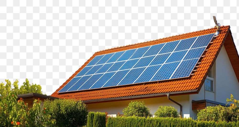 PNG Eco-friendly solar panel house | Premium PNG - rawpixel