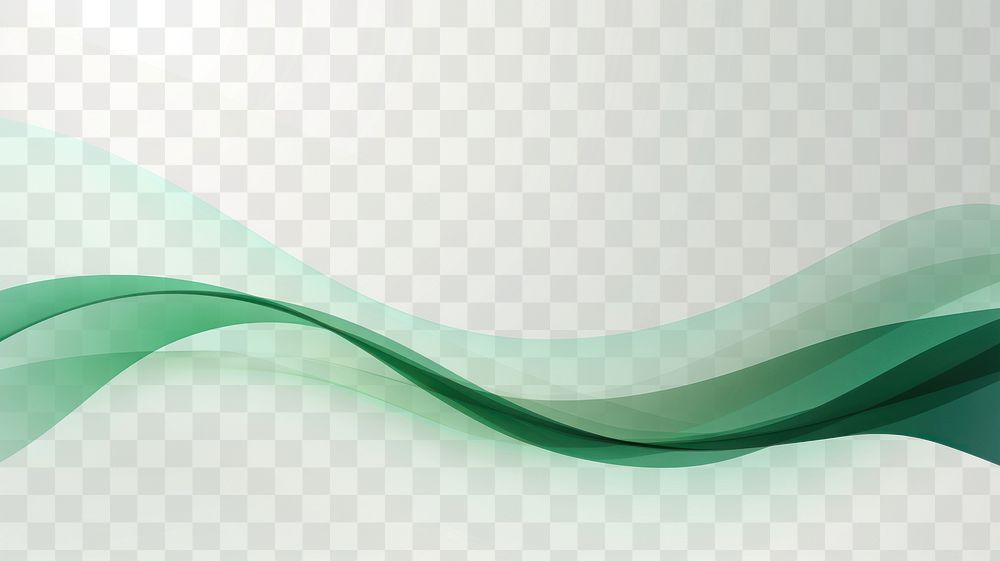 Border Soft wave abstract green | Free PNG - rawpixel