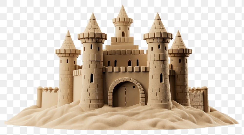 Minimal castle sand architecture lighthouse. | Free PNG - rawpixel