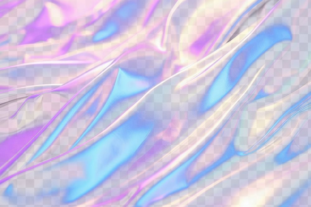 Vibrant iridescent abstract fluid waves | Free PNG - rawpixel