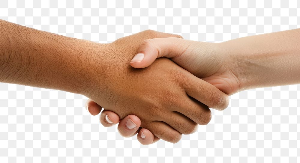 PNG Diverse handshake symbolizes mutual | Free PNG - rawpixel