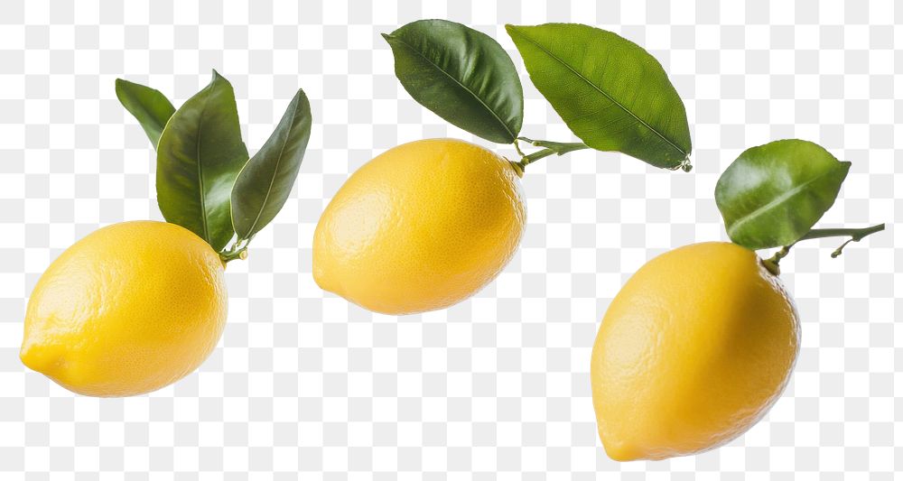 PNG Real lemons leaf leaves | Free PNG - rawpixel