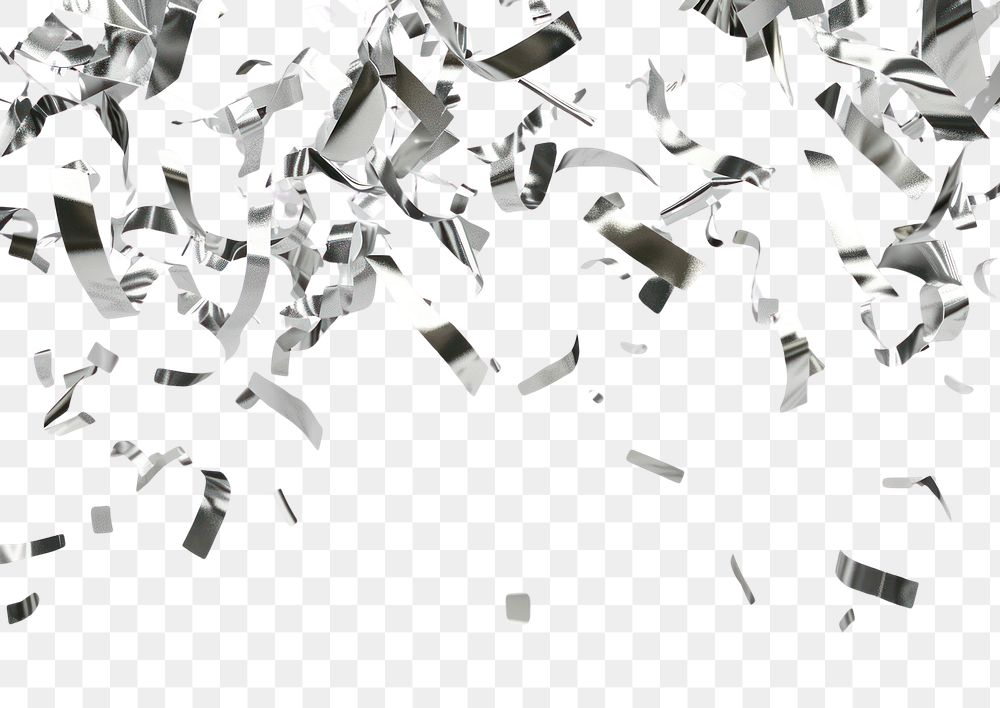 Confetti PNG Silver Images | Free PNG Vector Graphics, Effects ...