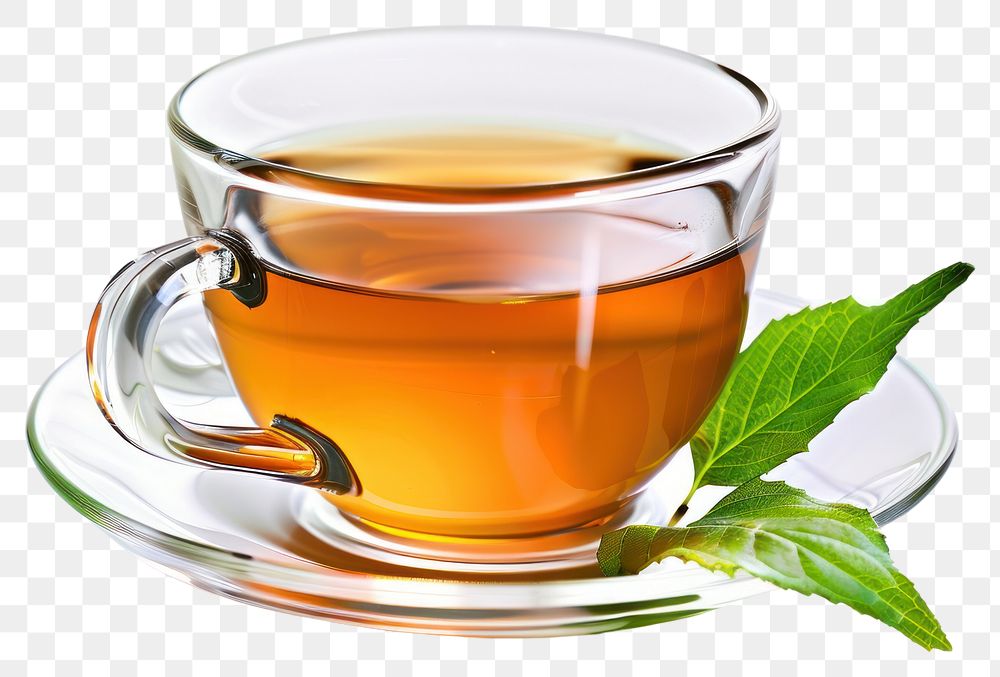 PNG Refreshing herbal tea glass | Premium PNG - rawpixel