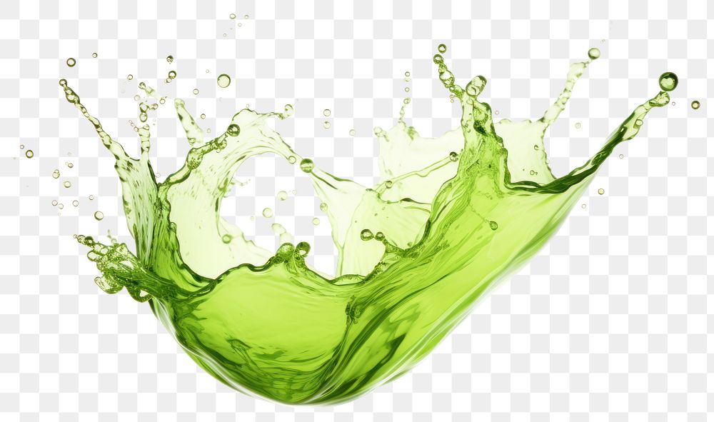 Green tea whisky splash abstract | Free PNG - rawpixel