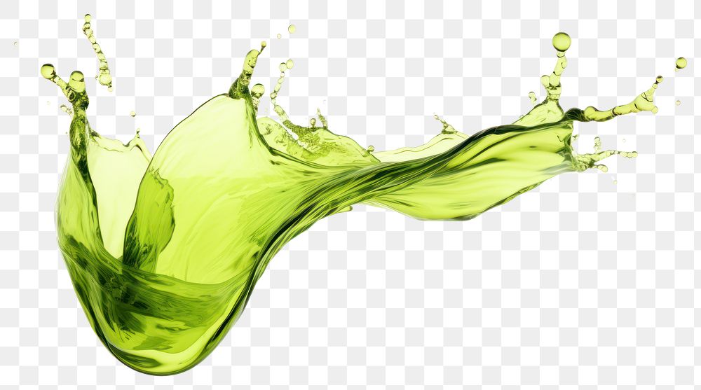 Green tea whisky splash abstract | Free PNG - rawpixel