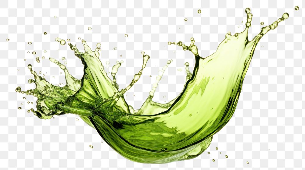Green tea whisky splash abstract | Free PNG - rawpixel
