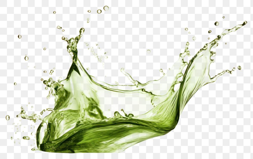 Green tea whisky splash abstract | Free PNG - rawpixel