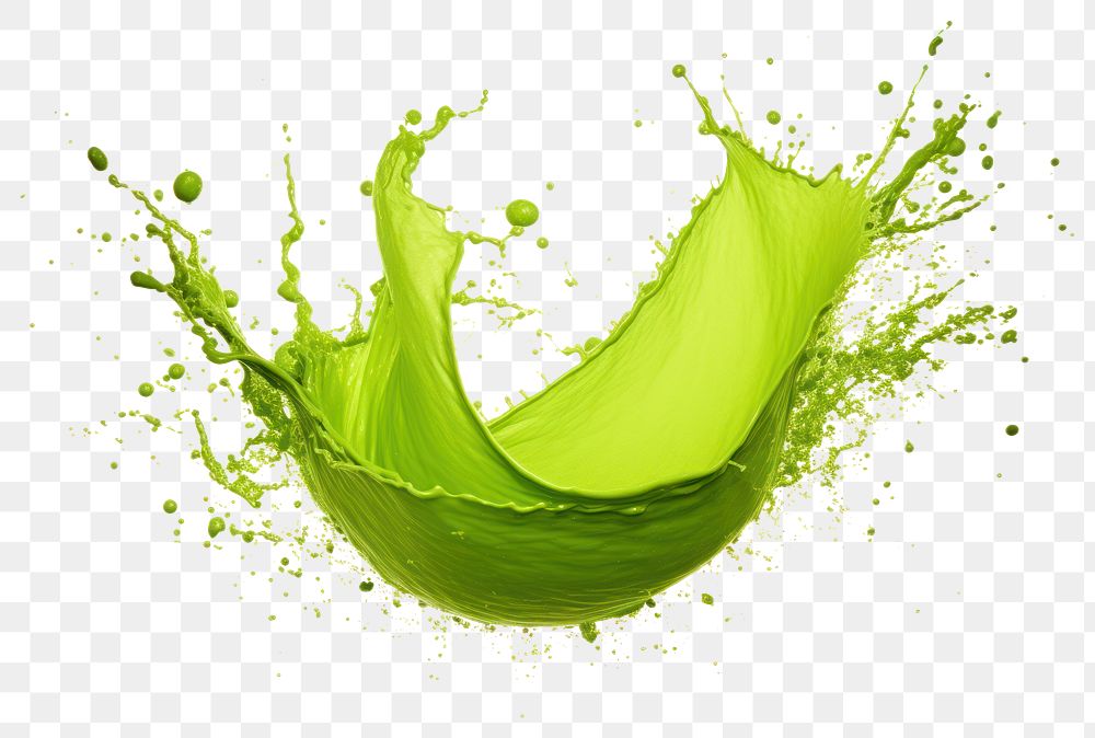 Matcha splash background abstract green. | Premium PNG - rawpixel