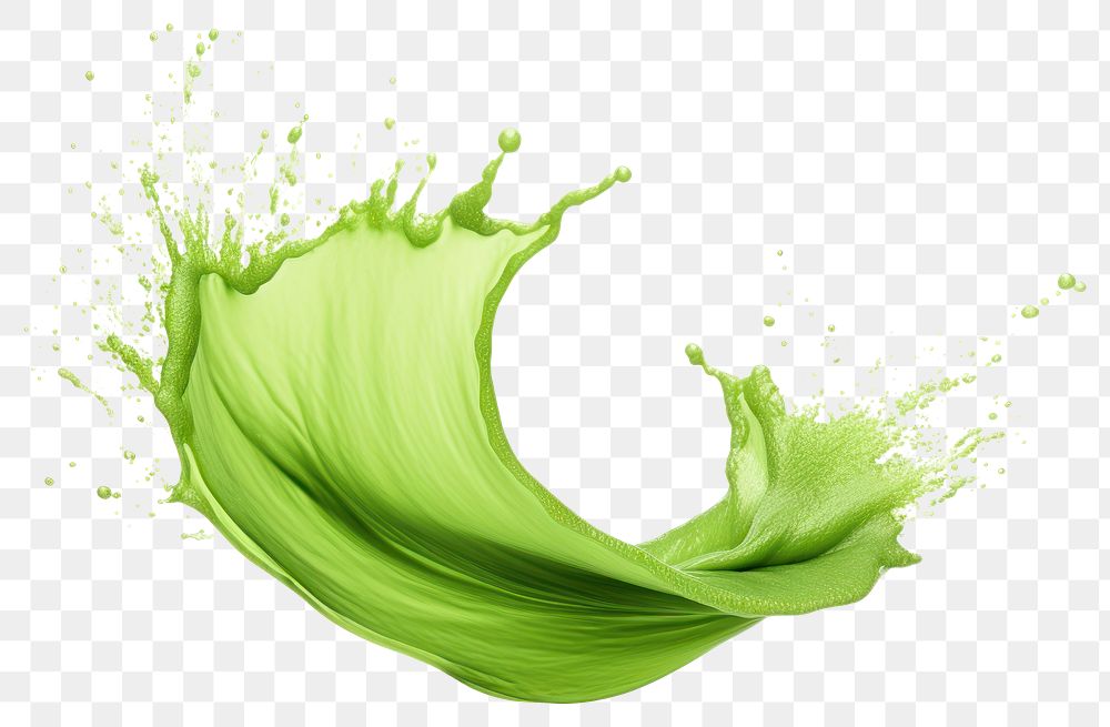 Matcha splash abstract green art. | Free PNG - rawpixel