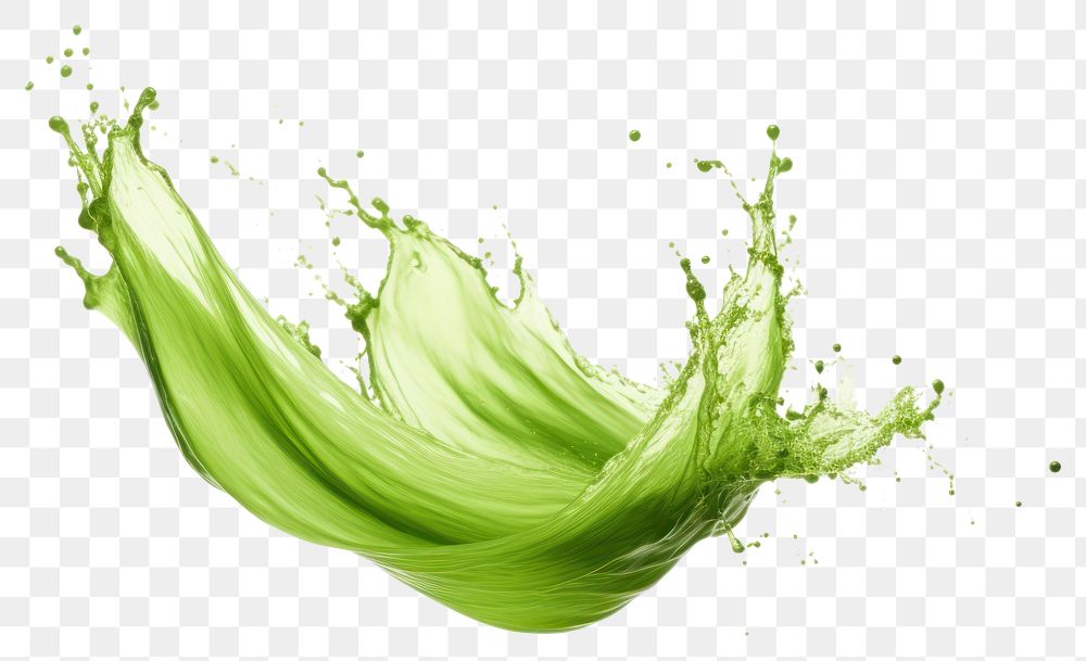 Matcha splash abstract green art. | Free PNG - rawpixel
